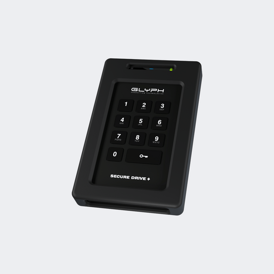 Glyph SecureDrive+ Encrypted Drive with Keypad – Glyph Tech – Glyph ...