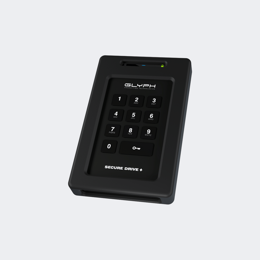 Glyph SecureDrive+ Encrypted Drive with Keypad – Glyph Tech – Glyph ...