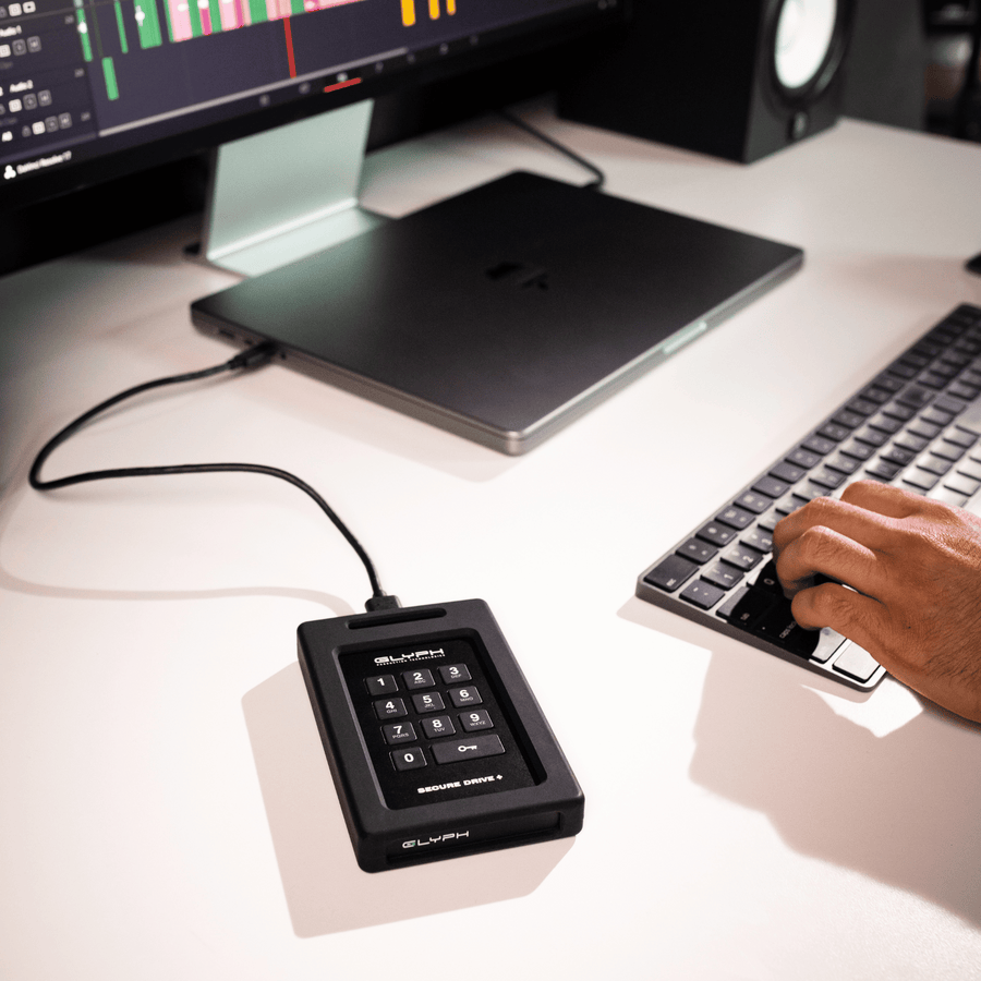 Glyph SecureDrive+ Encrypted Drive with Keypad – Glyph Tech – Glyph ...